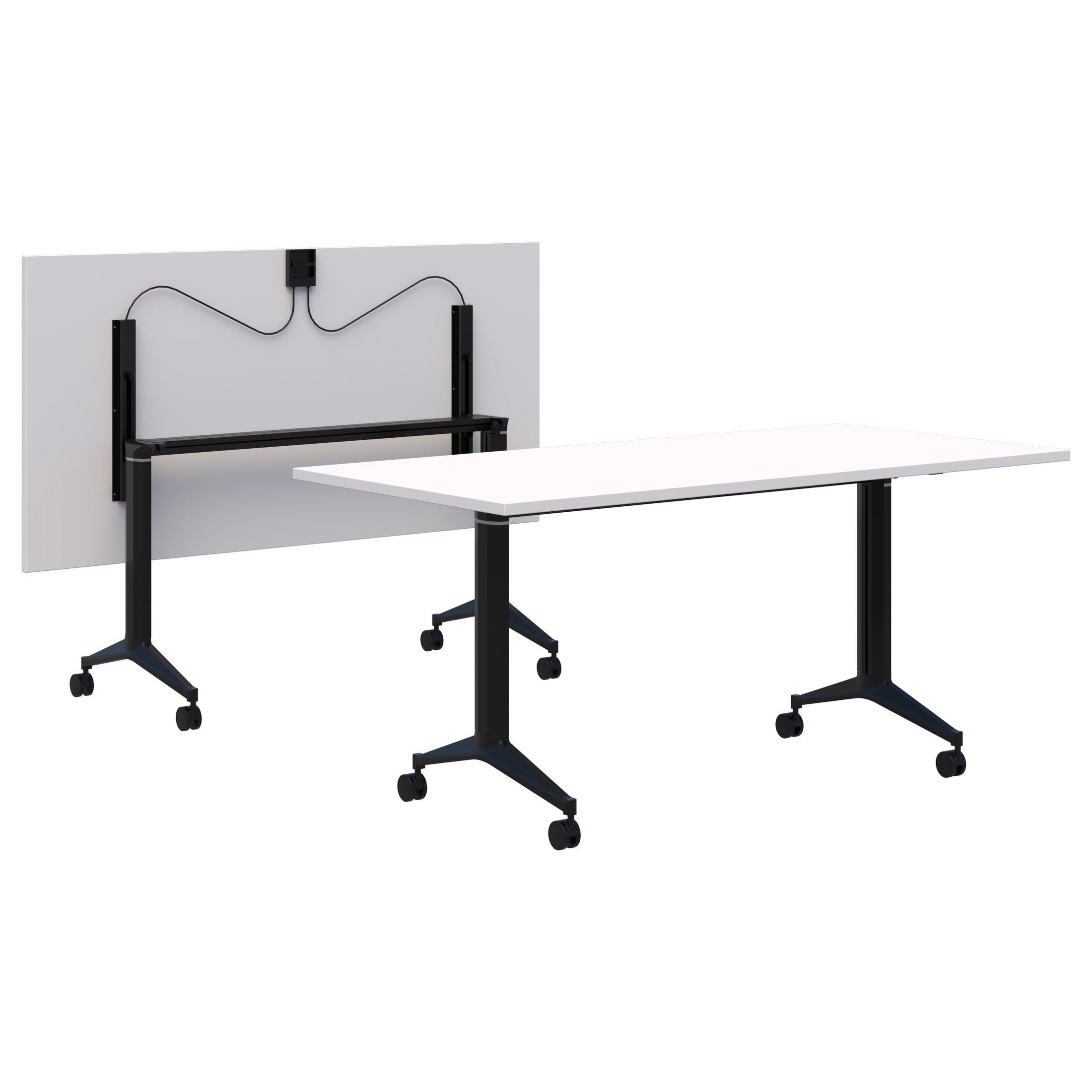 Boost Flip Table Rectangular Range – Smart Office Furniture