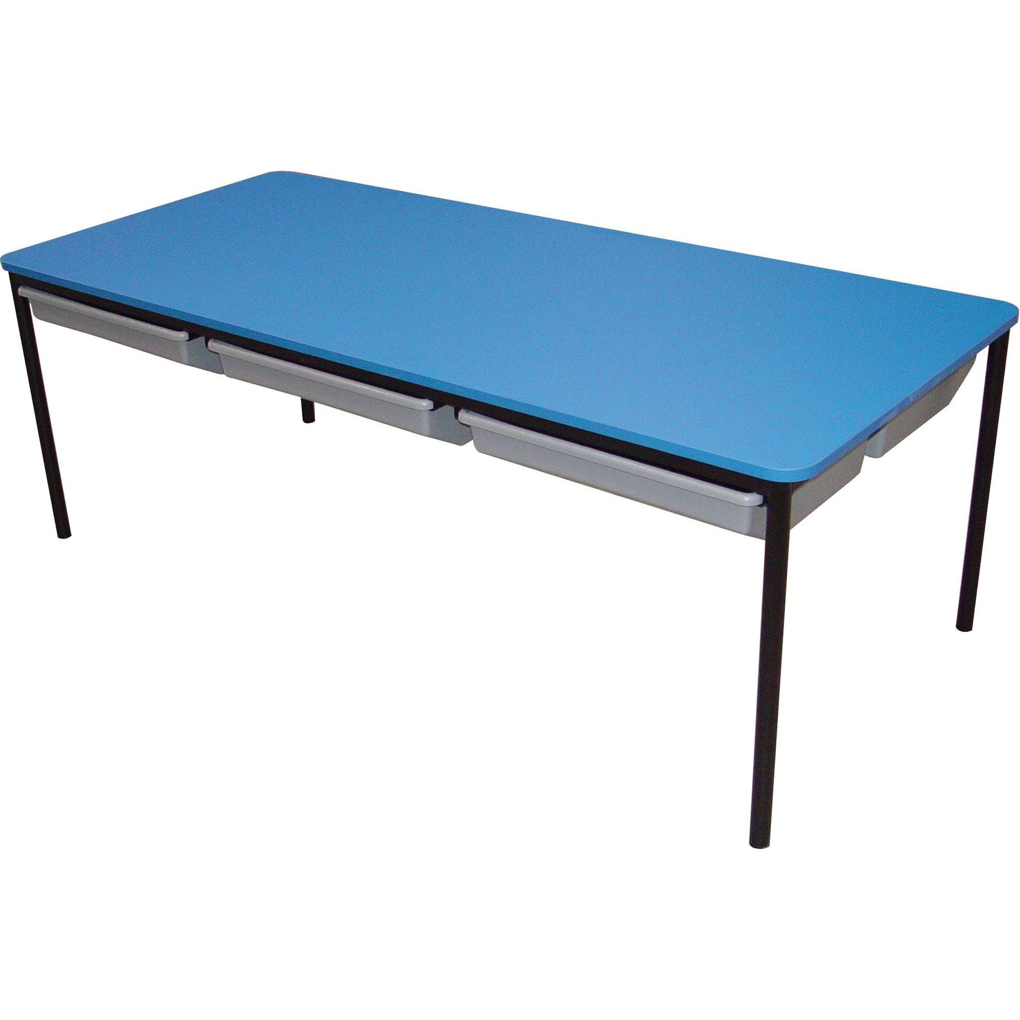 Deluxe Table 1800 x 800 w/6 x Totes – Smart Office Furniture