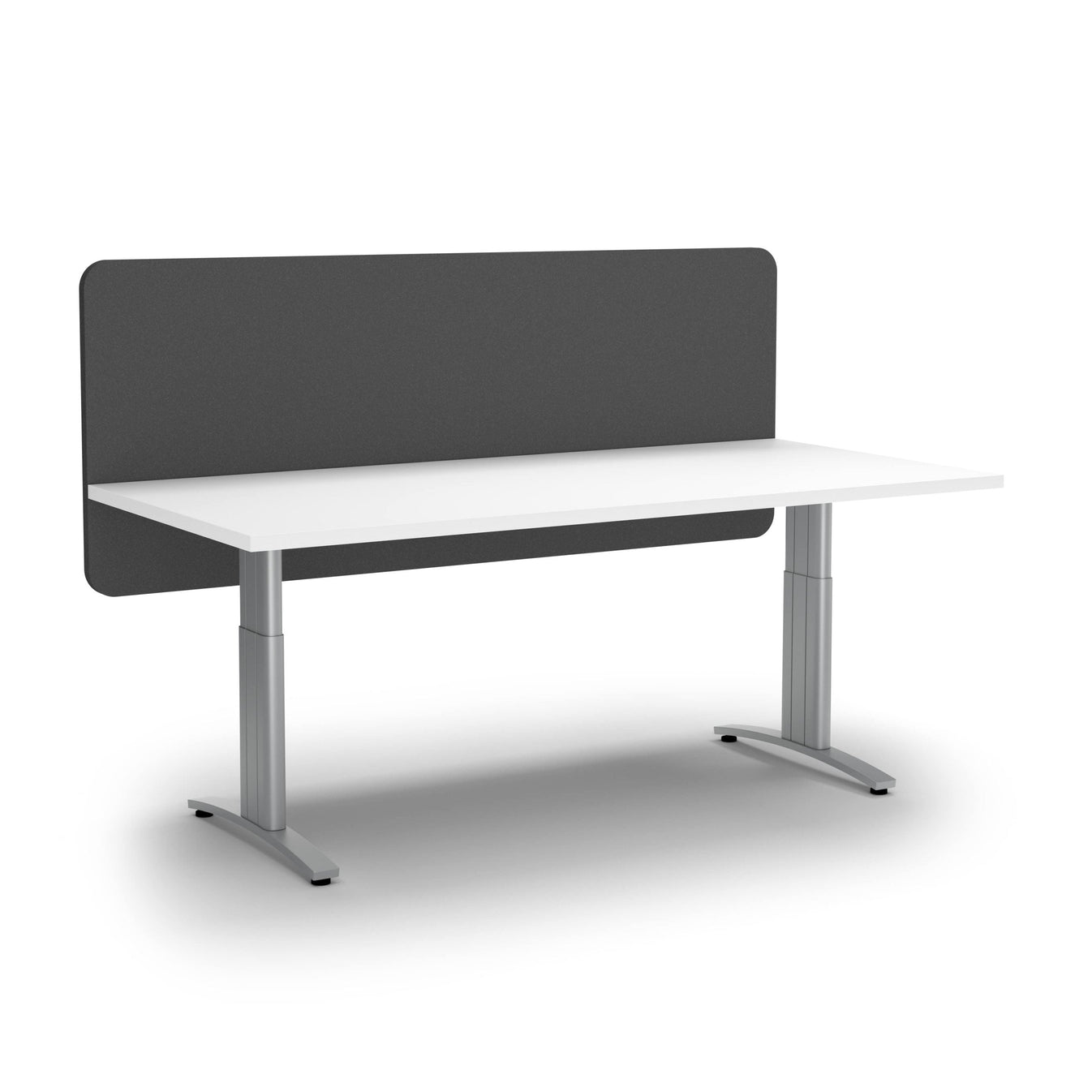 Desk Screen Modesty Panel - Standard Radius – Smart Office Furniture