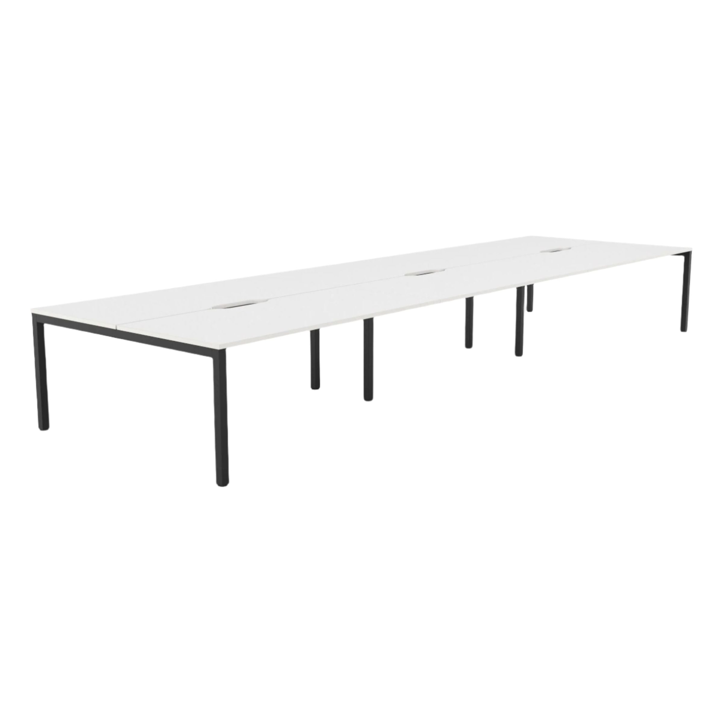 Knights Cubit Fixed System Shared Desk 1500 & 1800 Range – Smart Office ...