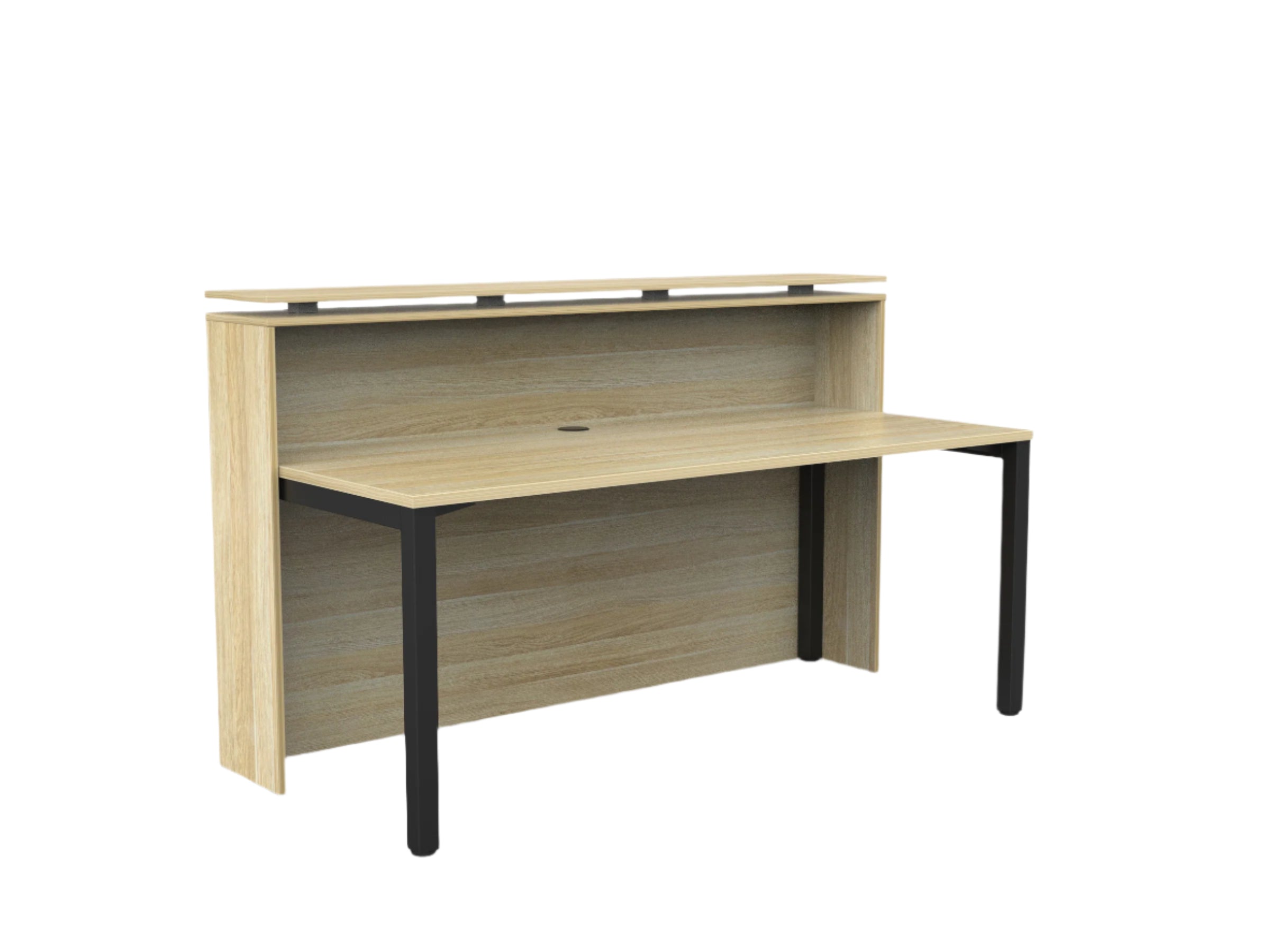 Knights Cubit Reception Counter 1844 & Cubit Desk 1800 Range – Smart ...